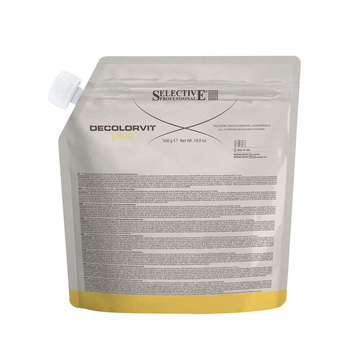 Selective Professional Decolorvit Plus Bleaching Powder 500G – Hala Carts